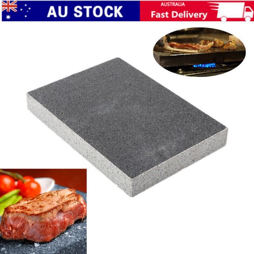 Black Rock Lava Cooking Stone Hot Stone Grill Steak Barbecue BBQ Plate ...