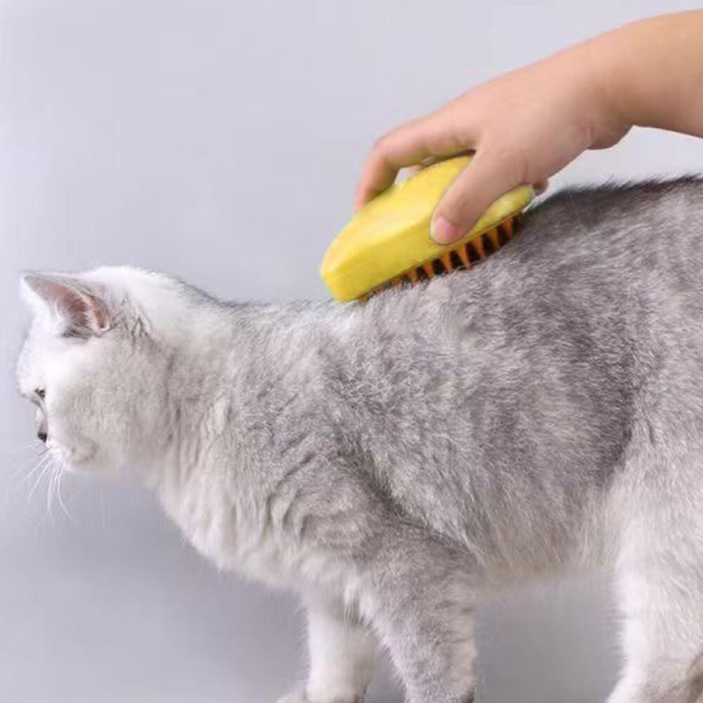 Electric Cat Grooming Brush 3 In 1 Cat Shedding Comb Pet Supplies ...