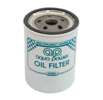 Mercury 32-802885Q OMC 173233 GM V8 Oil Filter Aqua Power 6005 Sierra ...