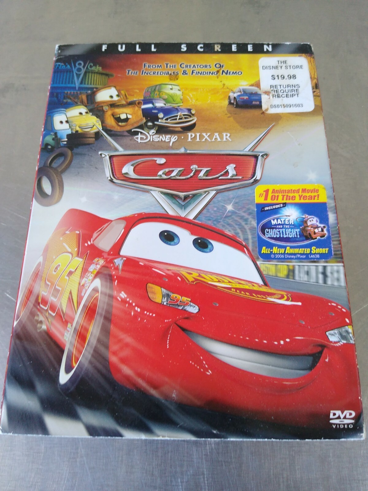 Disney Cars Dvd Full Screen