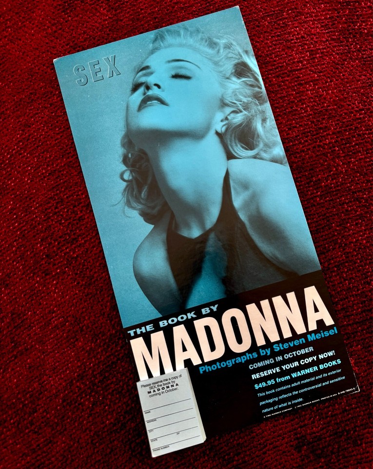 Elegant Madonna Sex Book For Sale Gallery