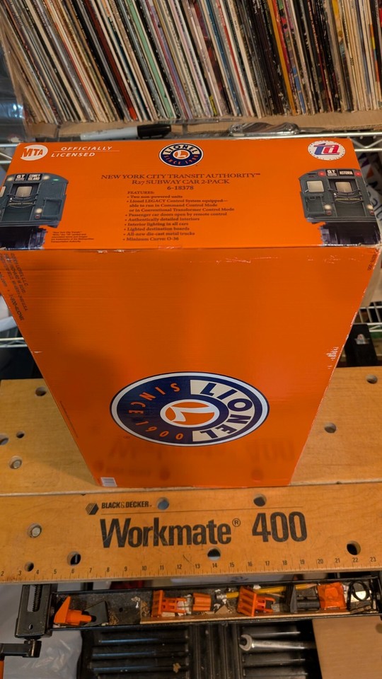 LIONEL 6-18378 New York City Transit Authority R27 Subway Car 2-Pack ...