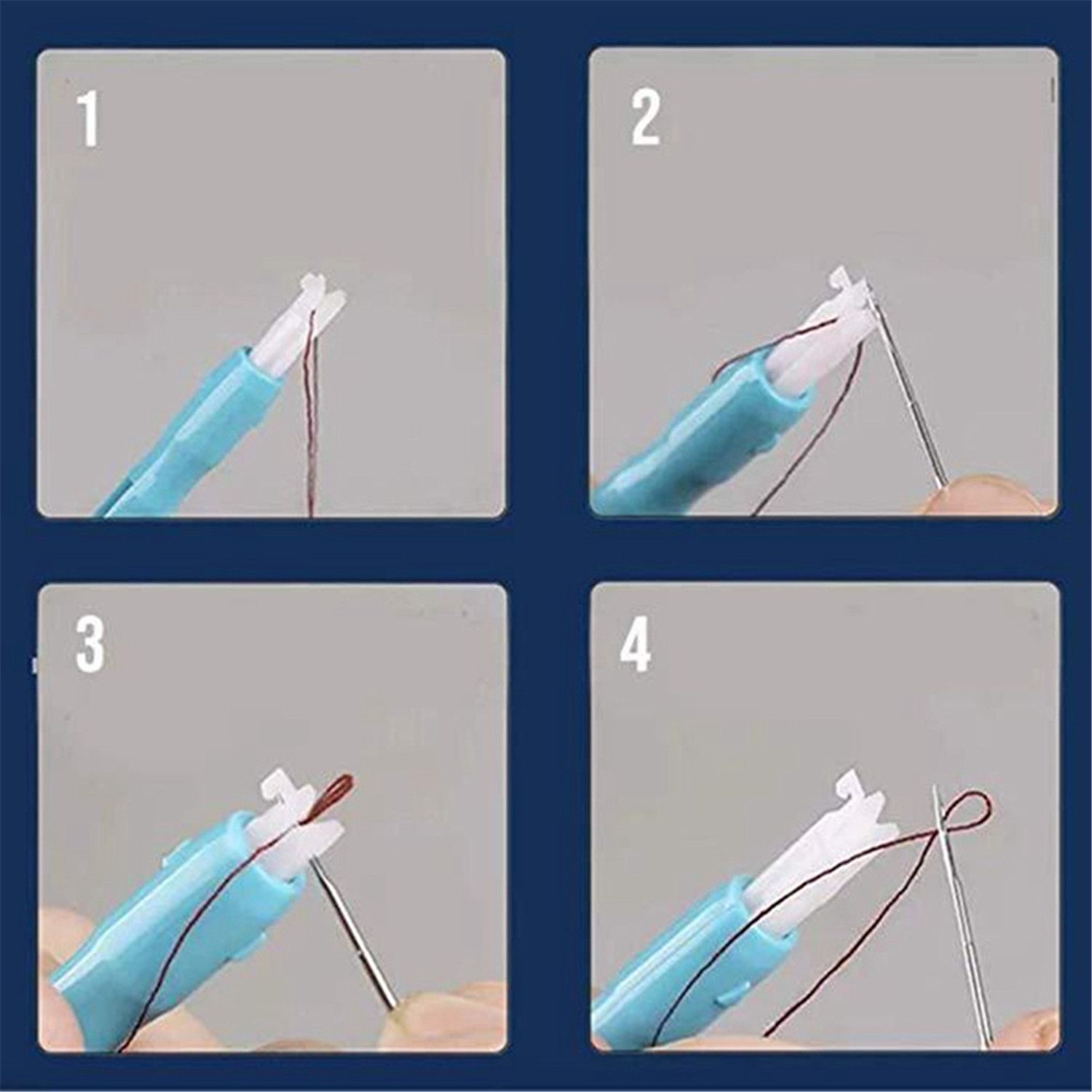 Stitch Insertion Tool Automatic Thread Device Sewing Machine Needle ...