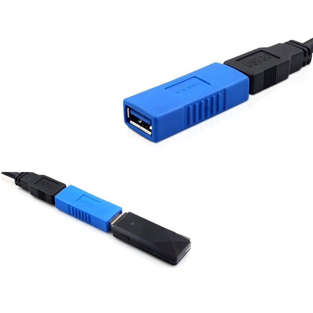 USB 3.0 Coupler Female to Female Adapter USB Type A Gender Changer ...