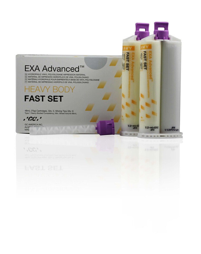 GC -EXA Advanced Heavy Body / Injection Fast Set Impression Material ...
