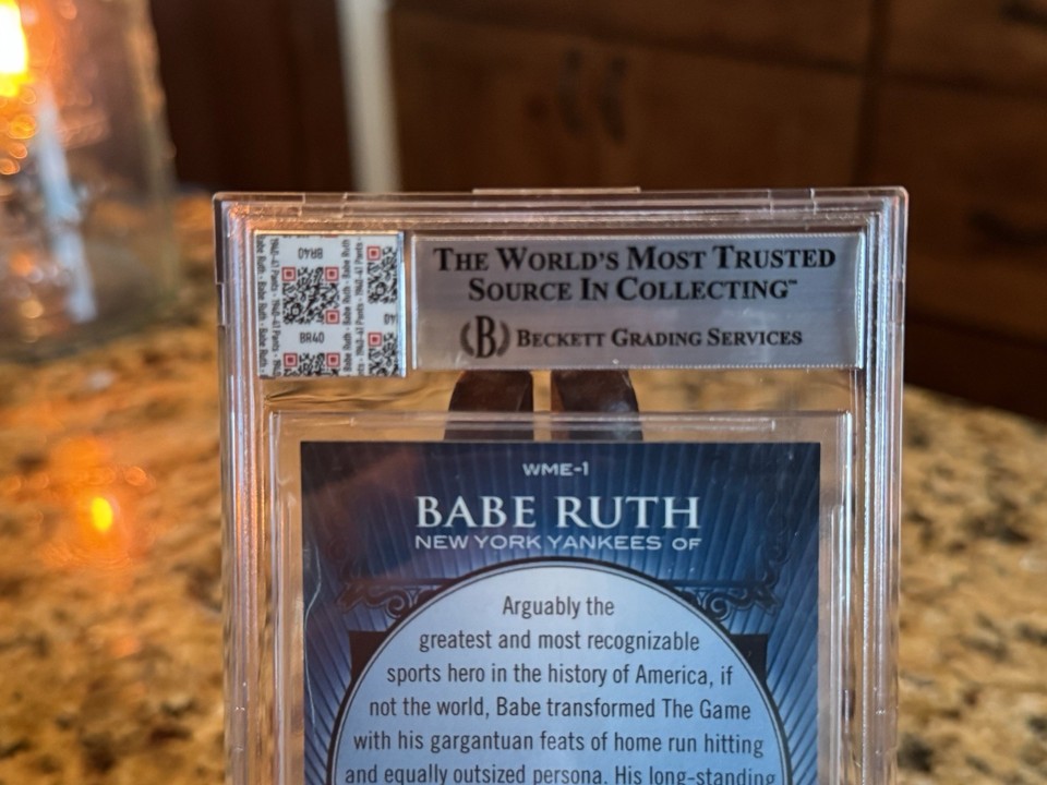 Babe Ruth 1940-41 Game Used Pants Relic Upper Deck Jersey Fusion | eBay