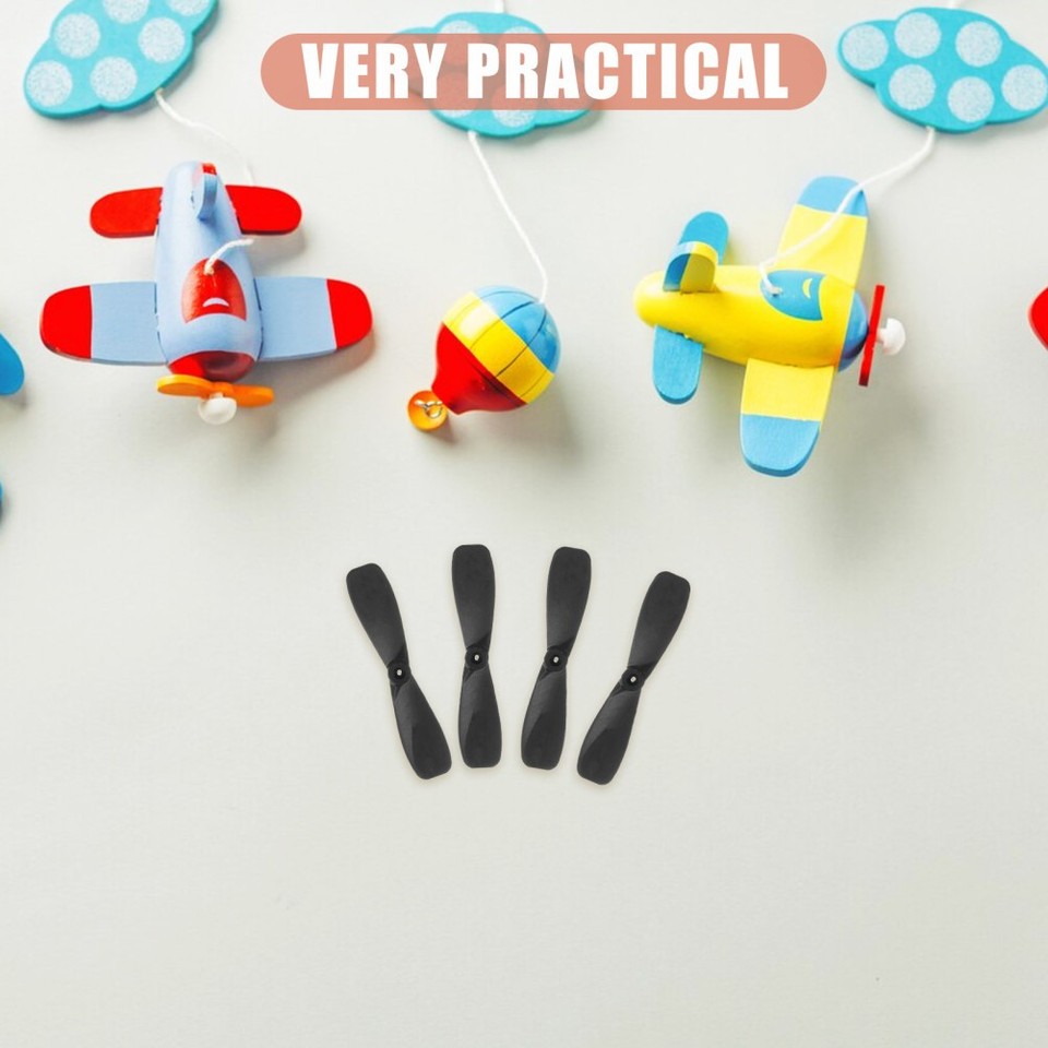 4 Pcs Airplane Propeller Toy Plastic Propellers Airplanes Part | eBay ...