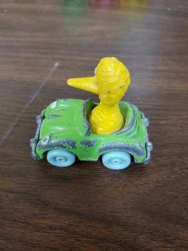 Sesame Street BIG BIRD driving Car Vintage 1983 Playskool Muppets 2.5 ...