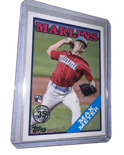 2023 Topps Series 1 - 1988 Topps Baseball Blue #T88-50 Max Meyer (RC ...