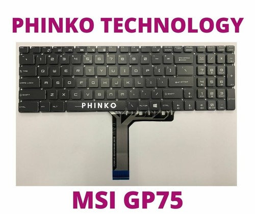 New For MSI GP65 GP75 Leopard 9SE 9SD GS75 laptop Color US keyboard ...