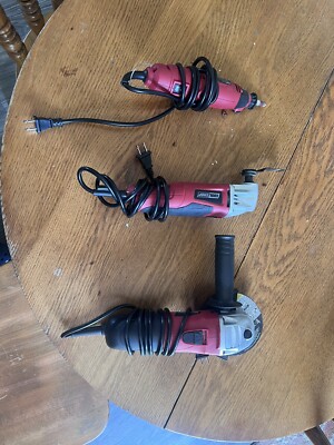 Tool Shop Grinder, Oscillating Tool, And Die Grinder. W/ Milwaukee ...