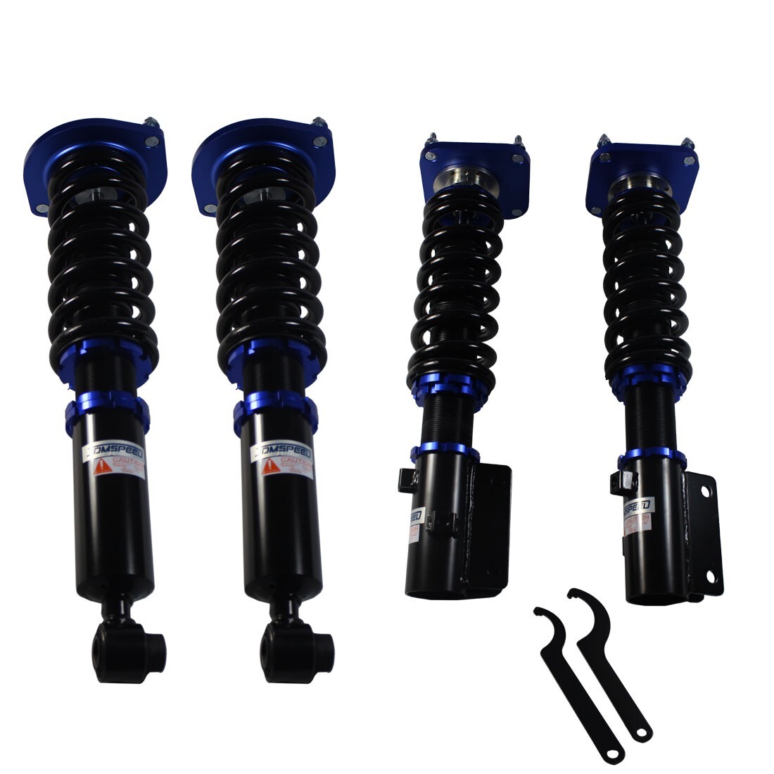 Blue JDMSPEED Full Coilovers Strut Suspension Kit For 86-1991 Mazda RX7 ...