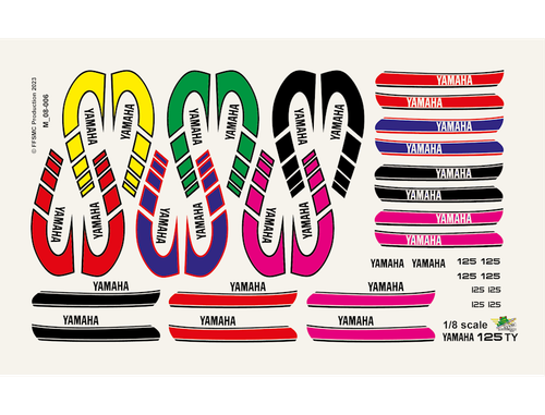 [FFSMC Productions] Decals pour Yamaha 125 TY | eBay