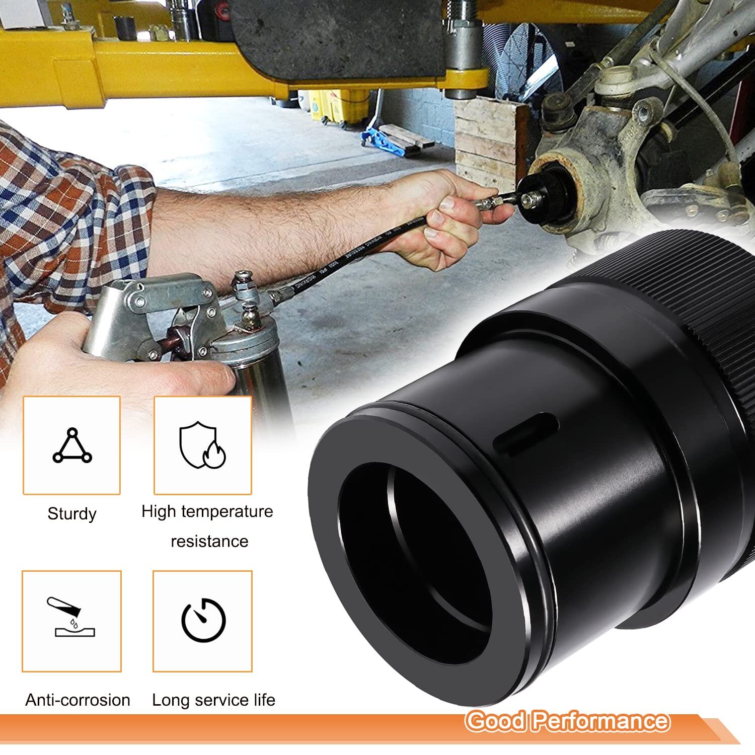 40mm & 44mm Front Rear Wheel Bearing Greaser Greasing Tool for Polaris ...