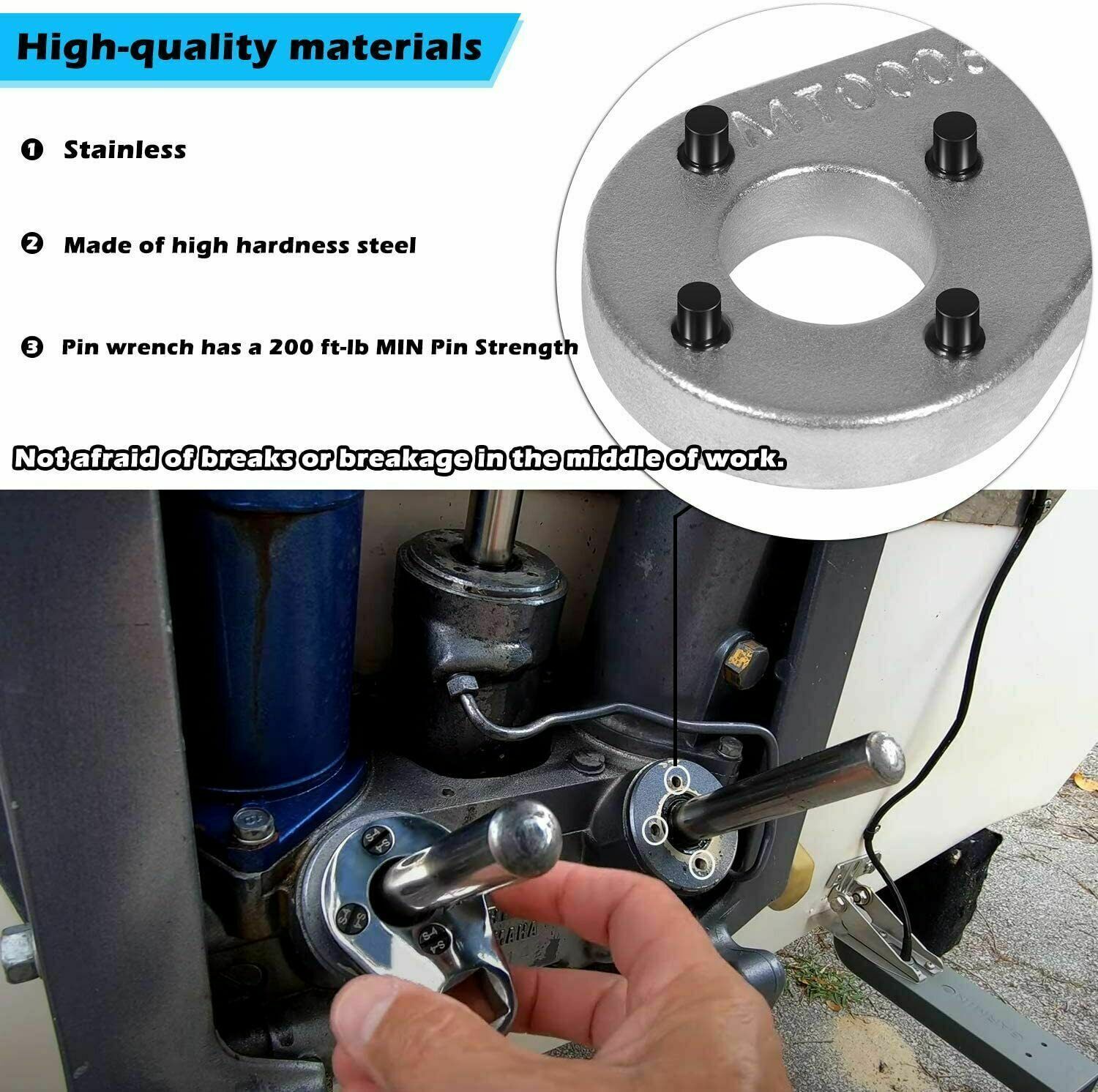 New Trim/Tilt Pin Wrench MT0006 for Yamaha Suzuki Johnson Honda ...