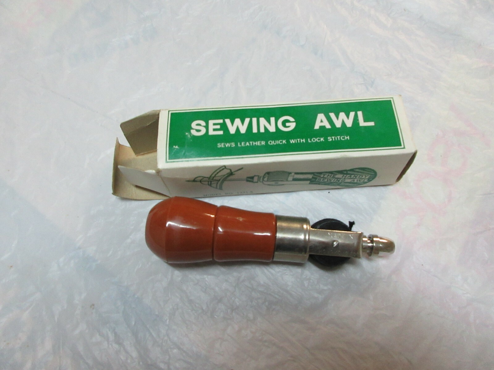 Sewing AWL , Richard Awl , Sew Leather Quick with Lock Stitch , Vintage ...