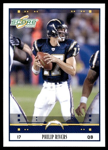 2005 Score Philip Rivers San Diego Chargers #241 | eBay