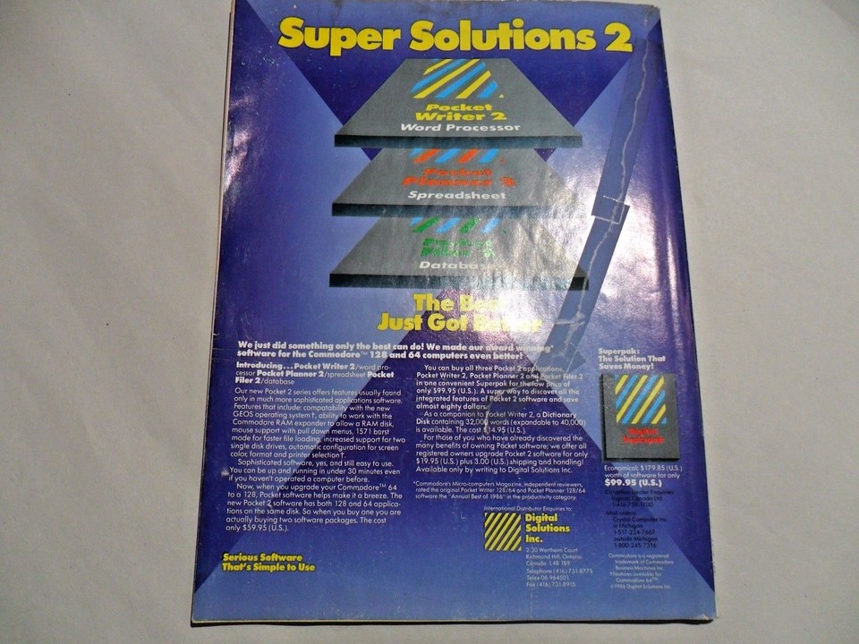 COMPUTE!'S GAZETTE MAGAZINE ISSUE Vol 5 Issue 48 -June 87- COMMODORE ...