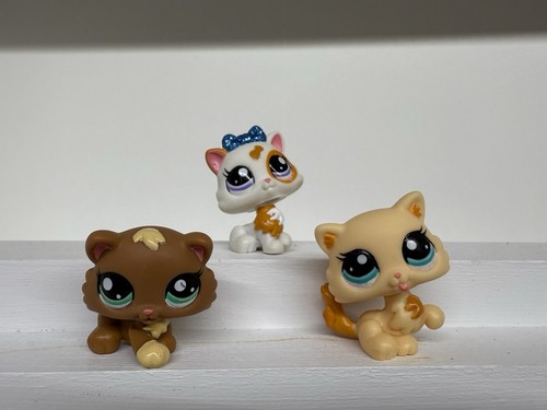 lps littlest pet shop kitten pet triplets #2326 #2327 #2328 | eBay