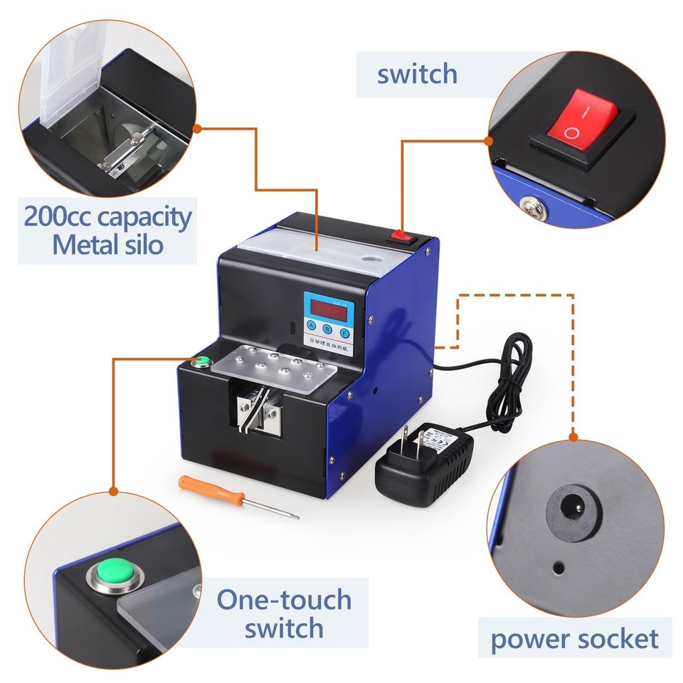 Automatic Screw Feeder Machine Screw Counting Machine Digital Display ...
