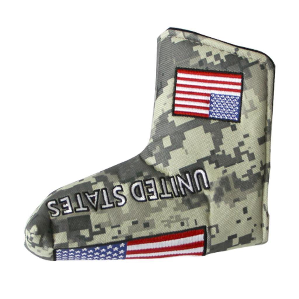 Golf Blade Putter Covers Boot Headcover Boots Accessory | eBay