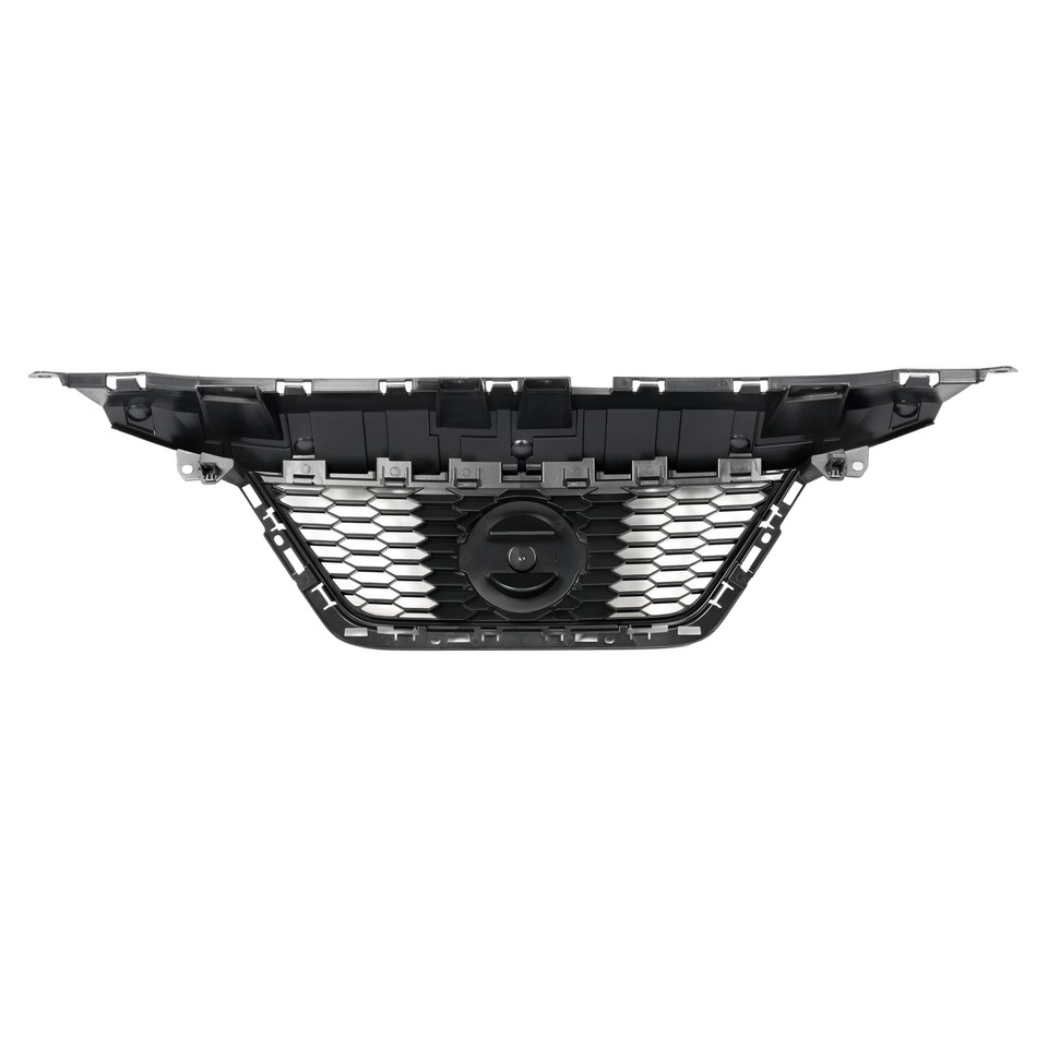 Front Upper Grille +Lower MoldingTrim For 2020-2022 Nissan Versa SV SR ...