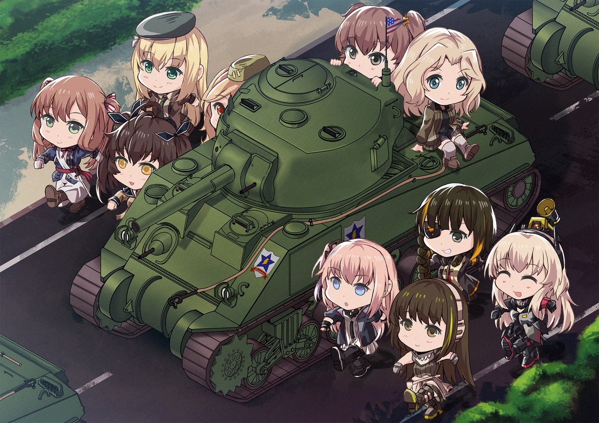 Fondo De Pantalla De Maho Girls Y Panzer