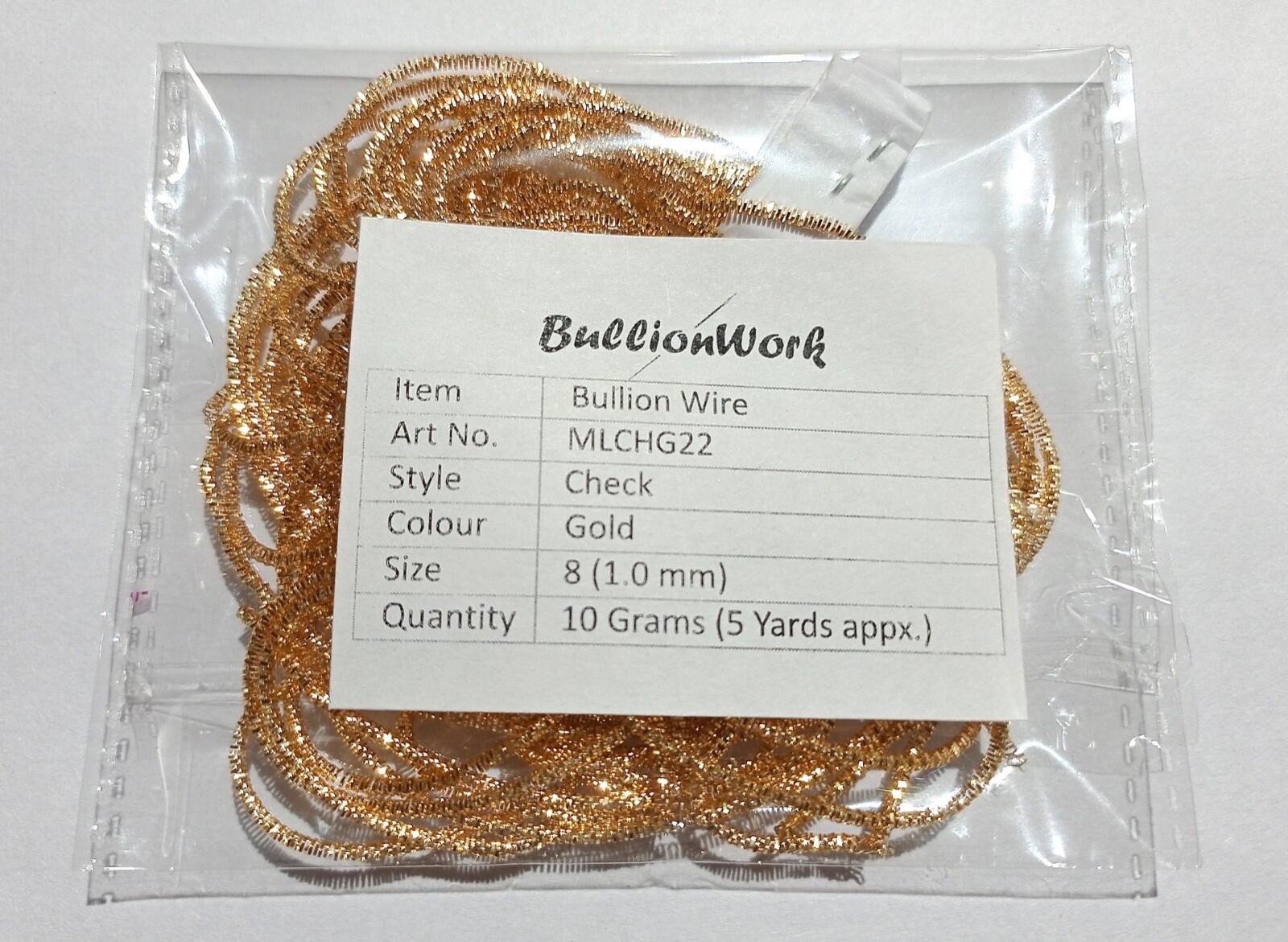 Check Bullion Wire / French Wire / Coiled Spiral Wire For Hand ...