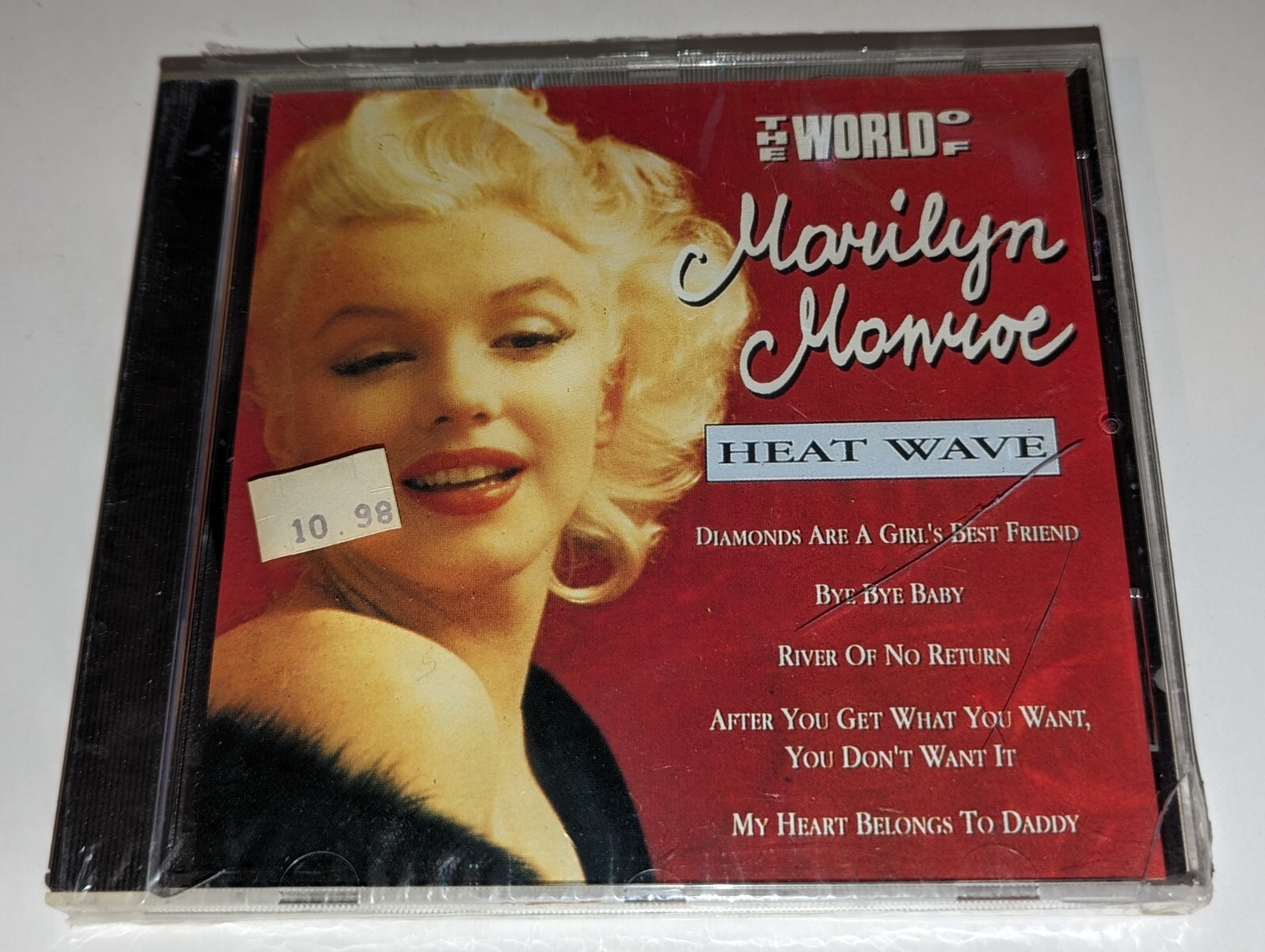*NEW/SEALED* The World of Marilyn Monroe "Heat Wave" CD 10 Songs 1992 ...