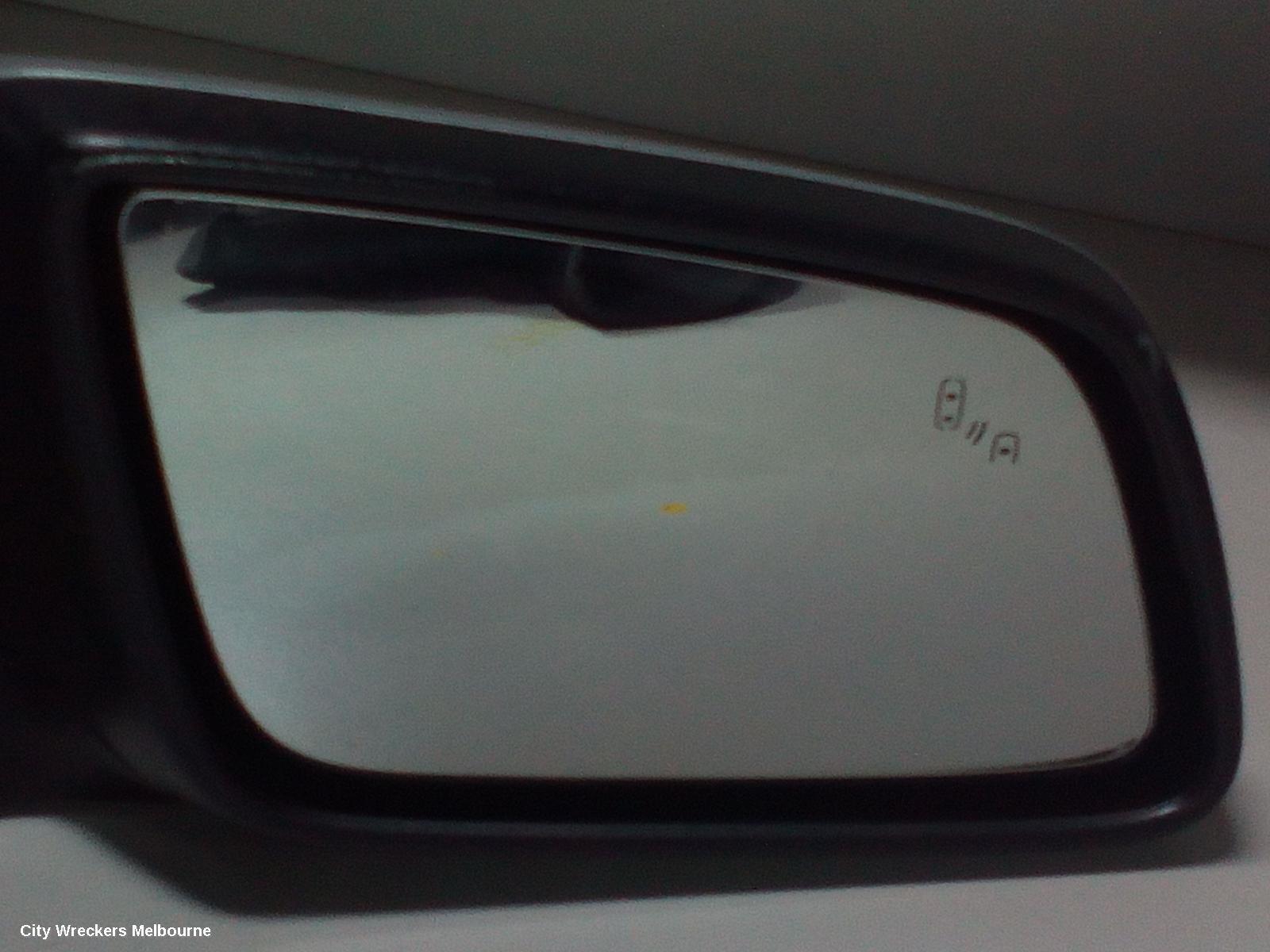 HOLDEN COMMODORE RIGHT DOOR MIRROR VF, COLOUR CODED/BLACK, W/ BLINDSPOT, NON HEA | eBay
