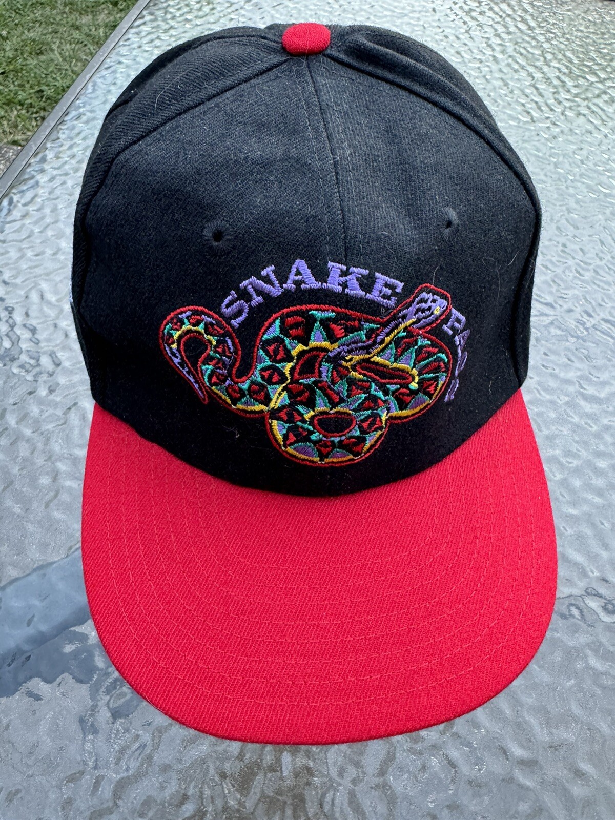 Marlboro Cigarettes Snake Big Logo Racing Hat Cap Gru… - Gem