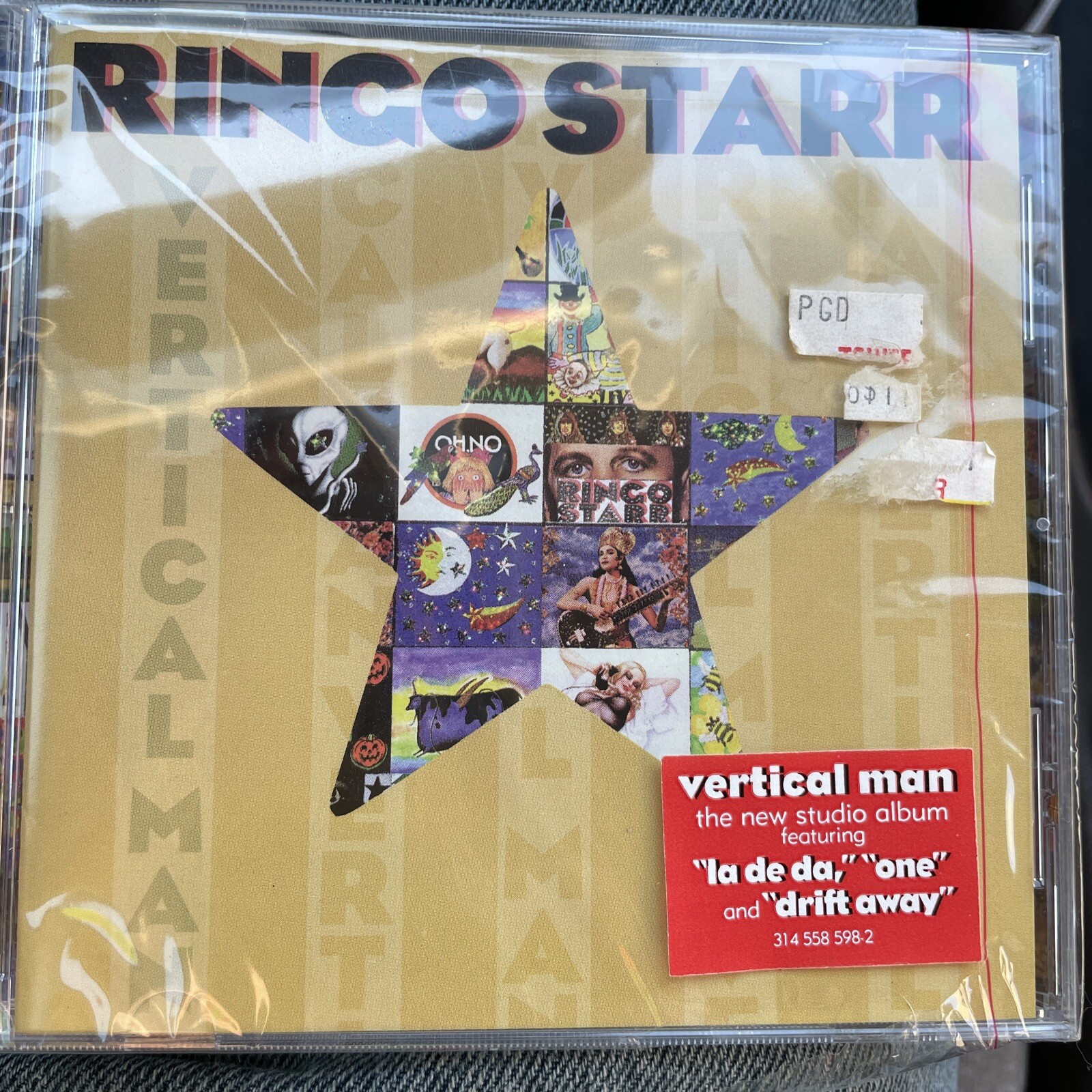 Ringo Starr - Vertical Man (CD, Jun-1998, Mercury) THE BEATLES New ...