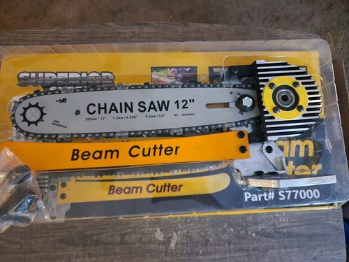Superior Steel S77000 12 Inch Beam Cutter for Worm Drive Saws | eBay