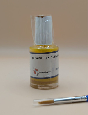 For Subaru Code PAK Sunshine Orange Touch Up Paint +Complimentary Fine ...
