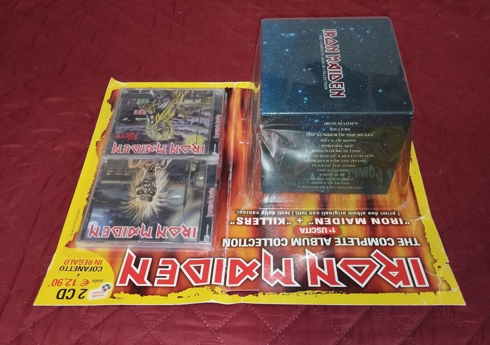 IRON MAIDEN - The Complete Album Collection - BOX + 2CD with BLISTER ...