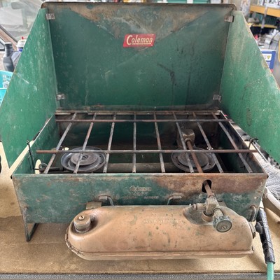 Coleman Dual Fuel 2-Burner Stove 425b | eBay