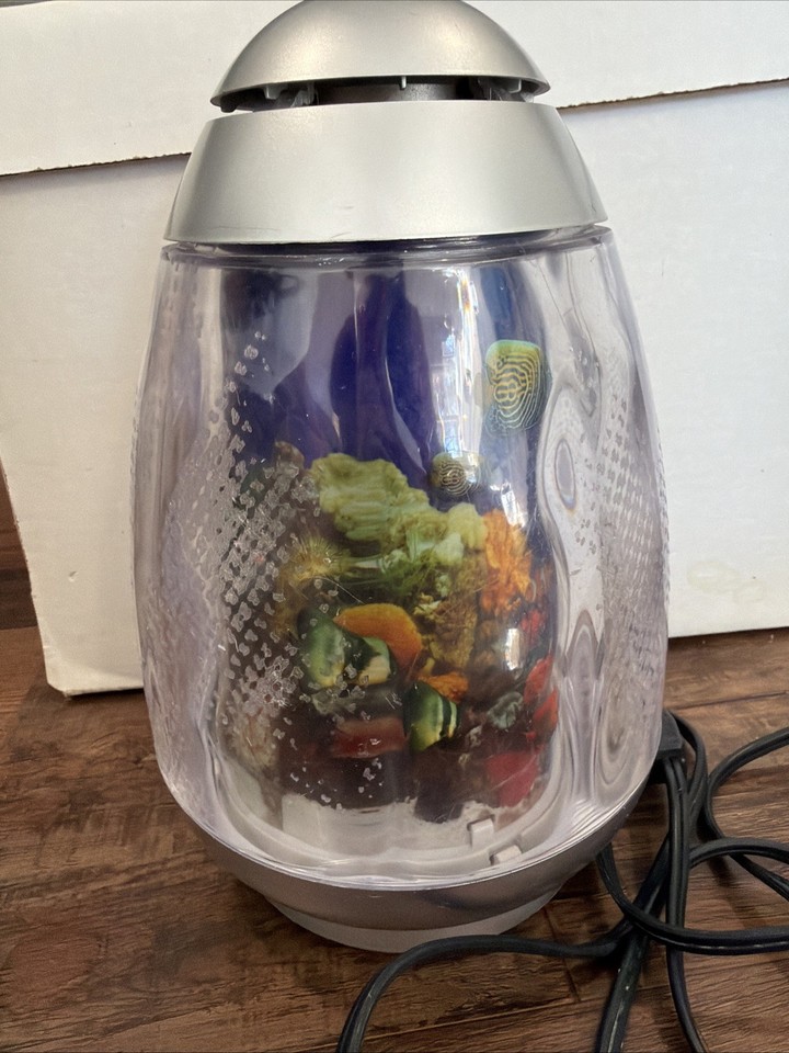 Vintage Y2K Rabbit Tanaka Rotating Motion Saltwater Fish Aquarium Night ...