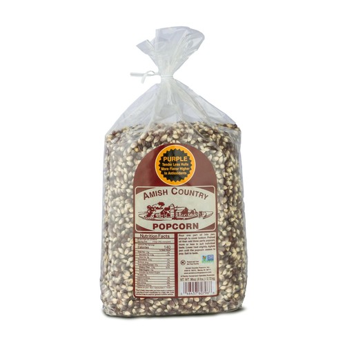 Popcorn | 6 lbs Bag | Purple Popcorn Kernels | Old Fashioned Non GMO ...
