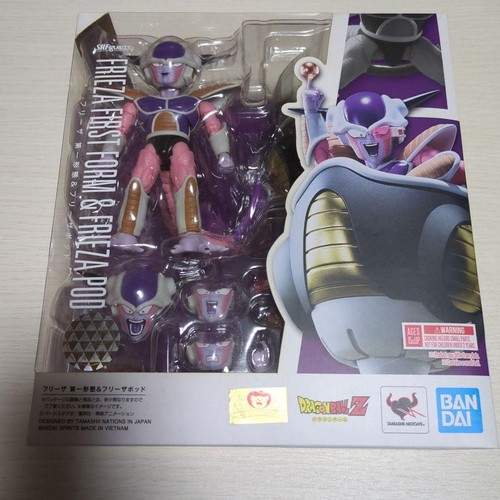SH Figuarts Frieza First Form & Frieza Pod Action Figure Dragon Ball Z ...