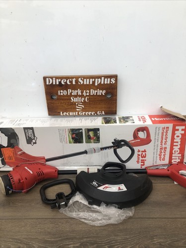 HOMELITE 13"inch 4 Amp Straight Electric String Trimmer / Edger ...