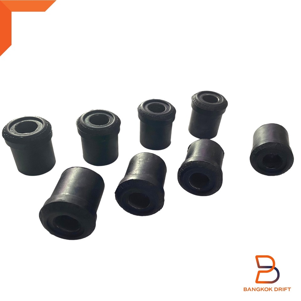 8PC REAR LEAF SPRING SHACKLE RUBBER BUSHING FOR NISSAN DATSUN 620 55046 ...