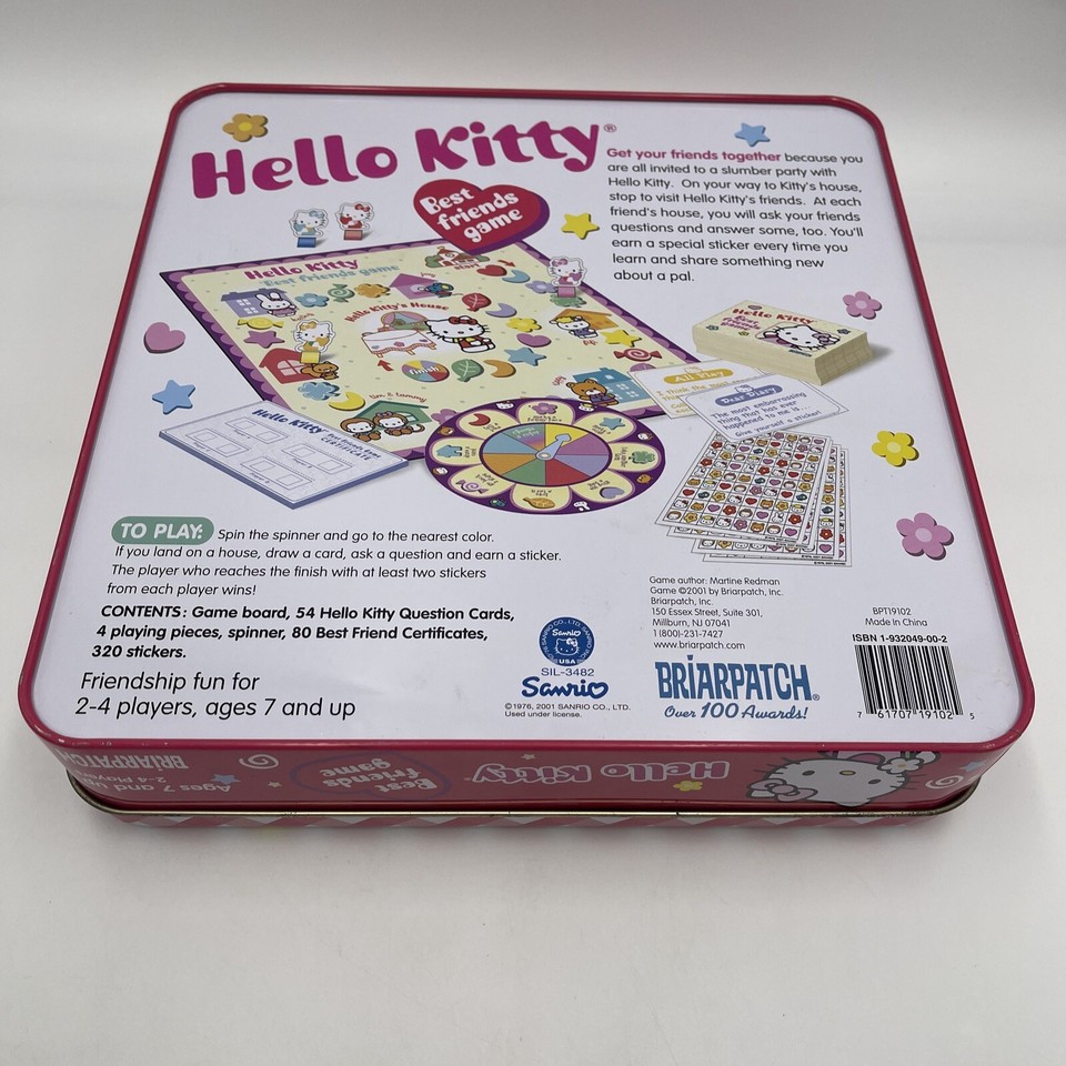 Hello Kitty Best Friends Game In Tin Box | eBay
