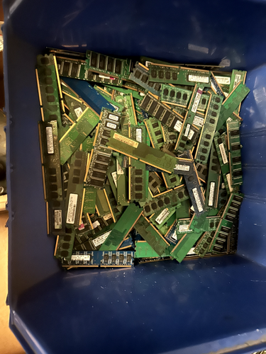 10Lbs Lot Of Scrap Memory Ram and Processor For Scrap Gold Recovery | eBay