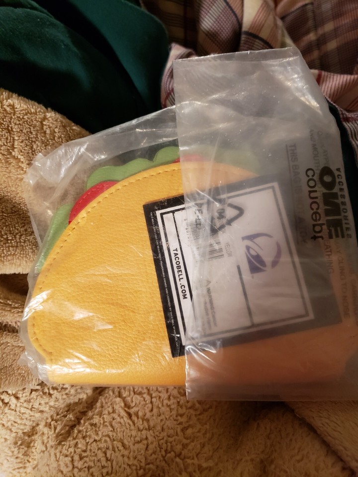 Taco Bell Taco Coin Wallet Brand New | eBay