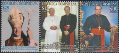 DOMINICAN SELECTION of NICOLAS de JESUS CARDINAL as ARCHBISHOP Sc 1429 ...