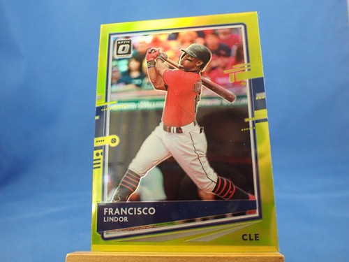 Francisco Lindor Donruss Optic 2020 Lime Prizm | eBay
