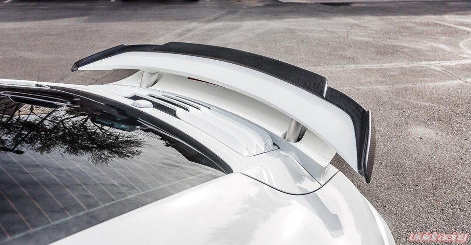 VR Aero Carbon Fiber Wing Lip Spoiler Porsche 991 Turbo | Turbo S | eBay