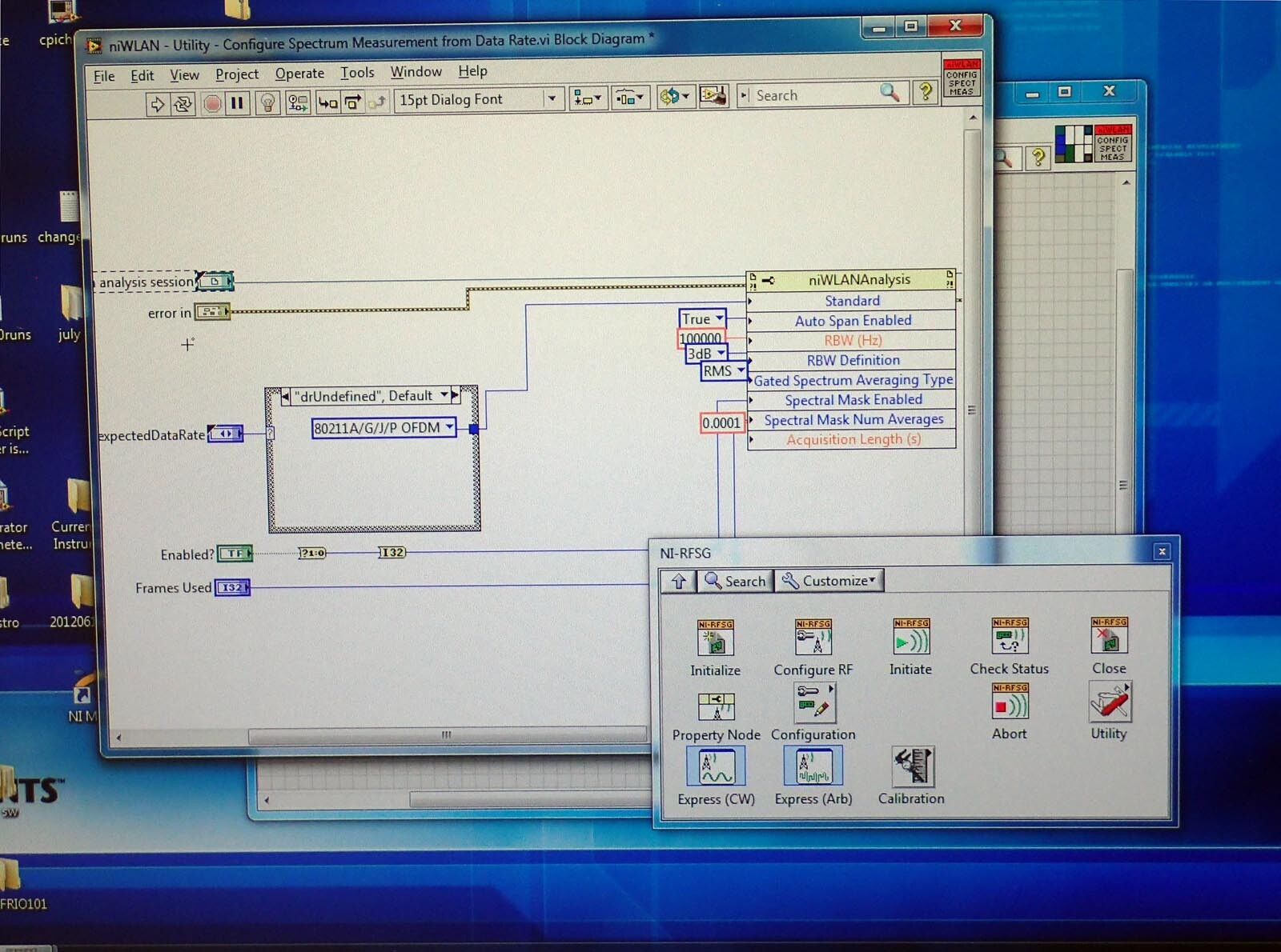 NATIONAL INSTRUMENTS PXIe-1075 PXl CHASSIS PXle 5644R TRANSCEIVER 8133 ...