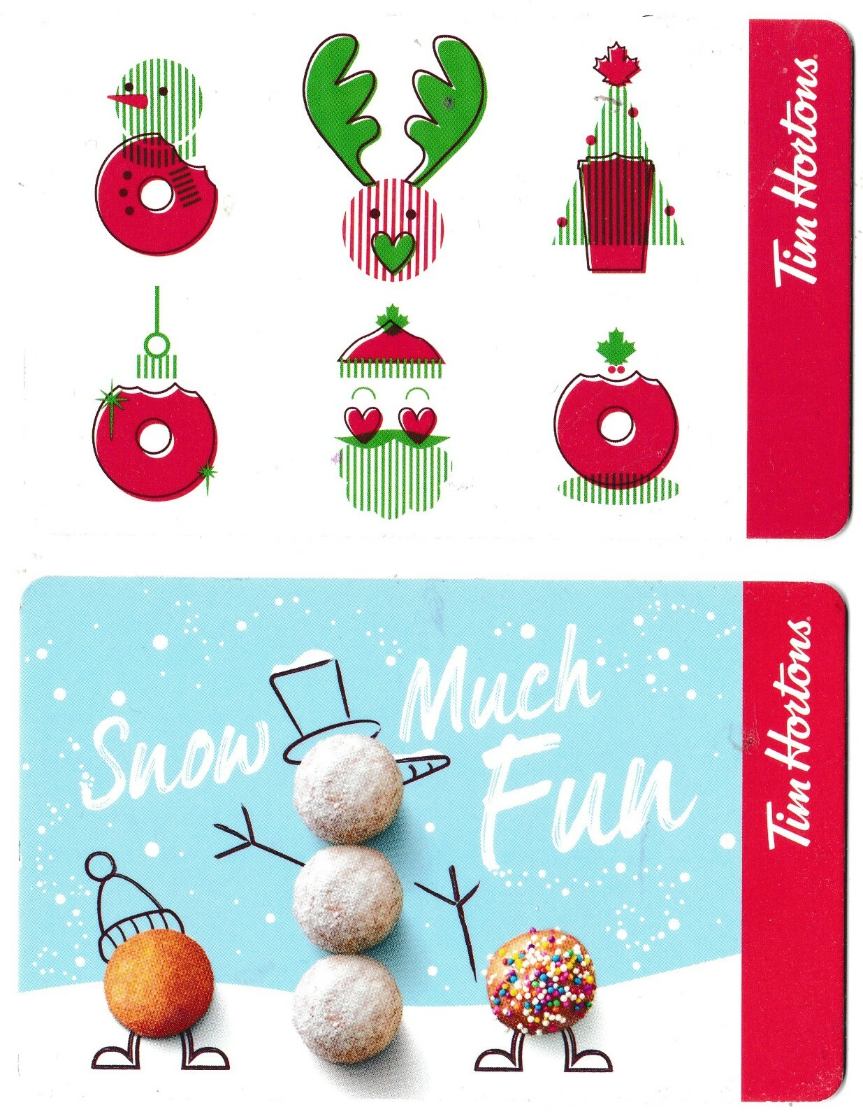 TIM HORTONS gift cards Horton's ☕🍵🍰 Collectible Canada coffee tea *0 ...