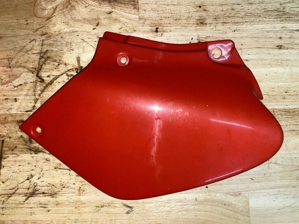 1996 HONDA XR 250 400 SIDE COVER PLASTICS GUARDS FENDERS 97 98 99 00 01 ...